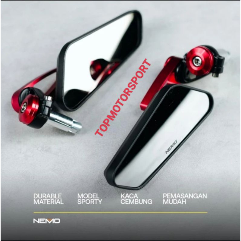 Jual NEMO SPION JALU BAR END MODEL RIZOMA UNIVERSAL NMAX/PCX/X-MAX ...