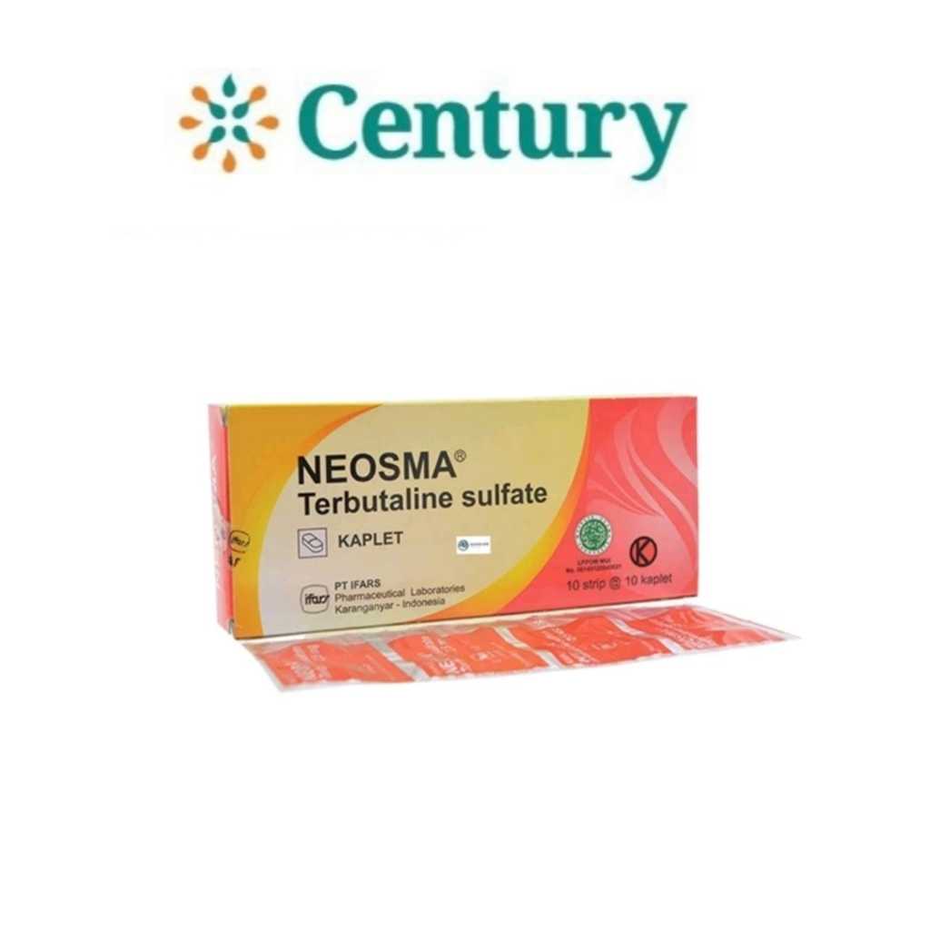 Jual NEOSMA 2.5 MG 1 STRIP/ Terbutaline sulfate/ ASMA /SESAK | Shopee ...
