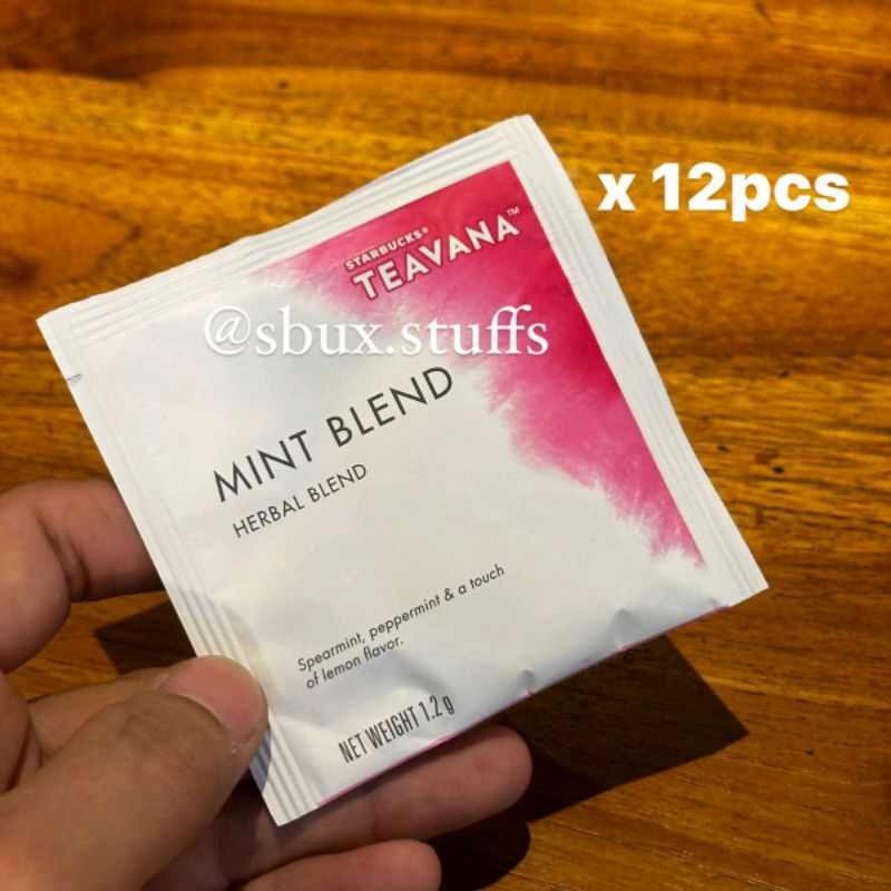 Jual Starbucks Teavana Tea Teh Youth Berry Mint Blend Mint Citrus Chai ...