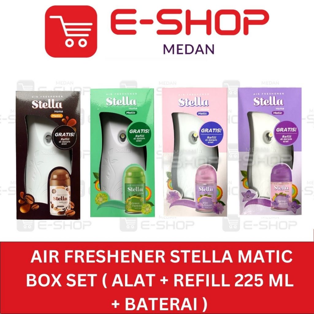 Jual Stella Matic Box Set - Air Freshener Pengharum Ruangan Otomatis ...