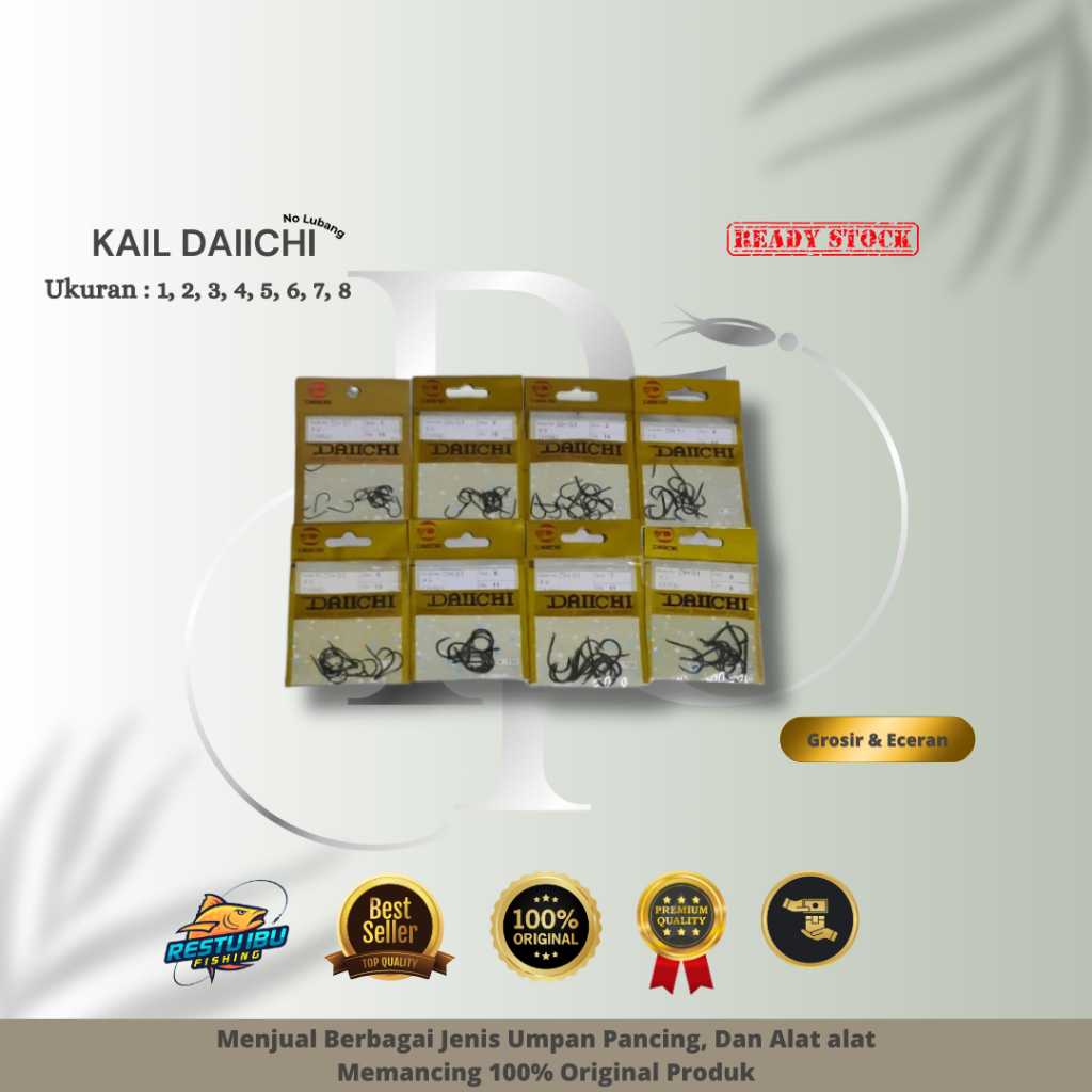 Jual Kail Pancing Daichi Lobang/No Lobang | Shopee Indonesia