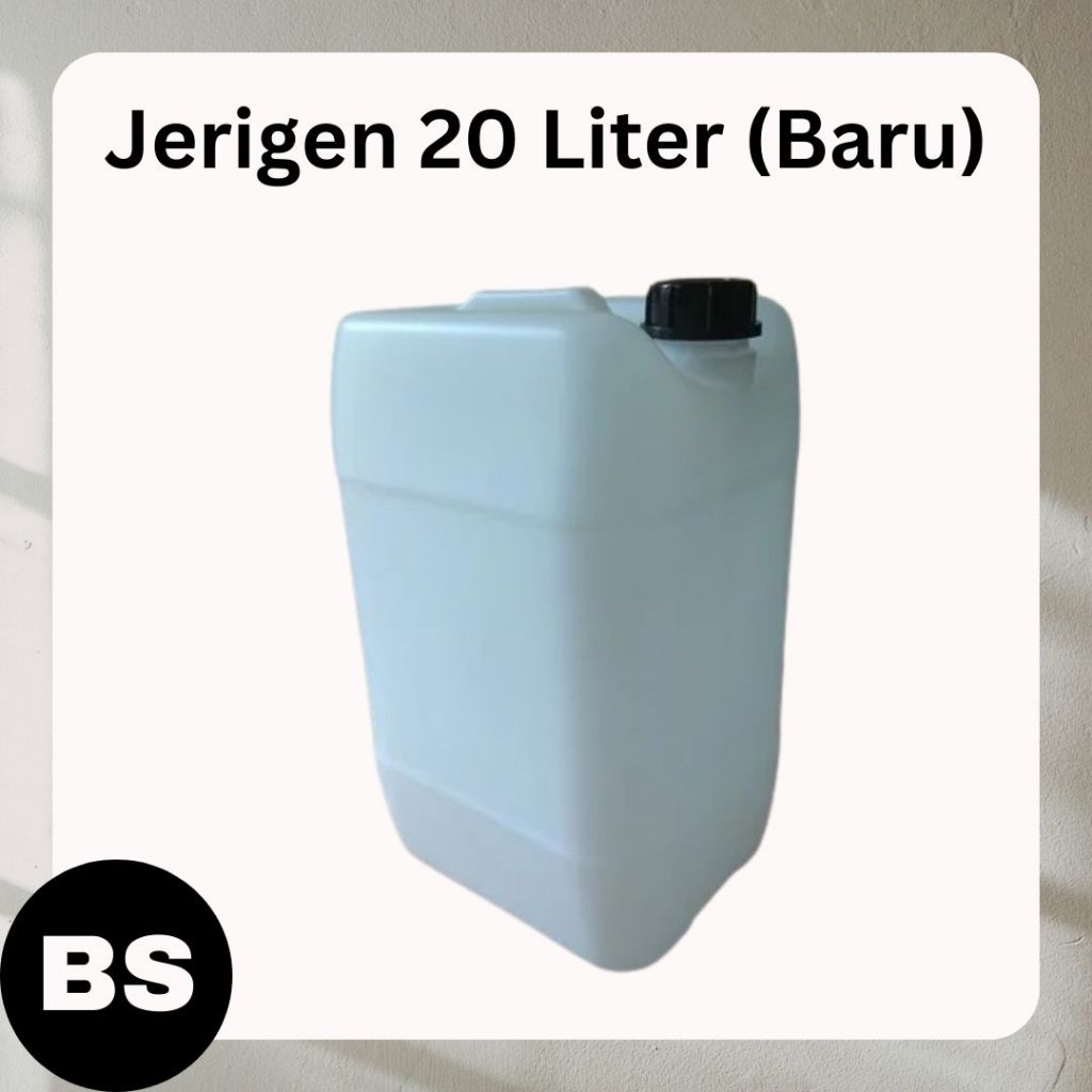 Jual (Instant / sameday) Jrigen Jerrycan Jerigen 20 Liter (BARU ...