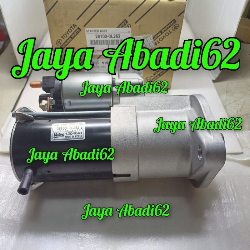 Jual Dinamo Starter Assy Hilux Revo 2GD Diesel 2015 Up 28100-0L260 ...