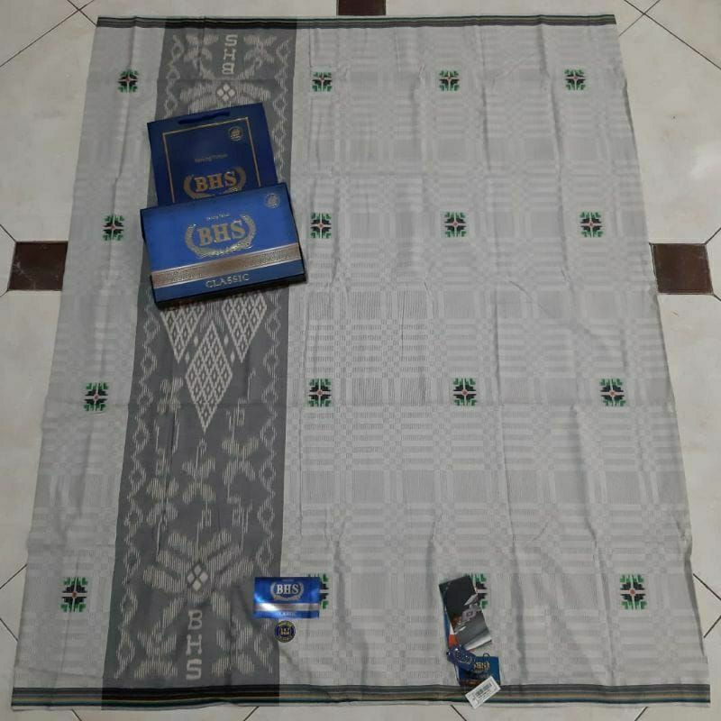 Jual BHS SONGKET PUTIH ABU | Shopee Indonesia