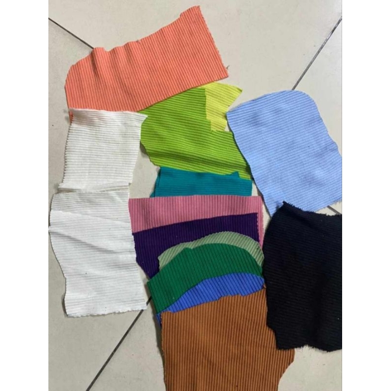 Jual Bahan Kain Rib Katun Knit Mango Meteran | Shopee Indonesia