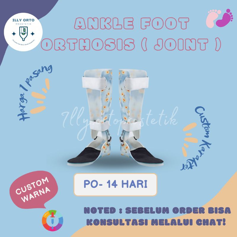 Jual ANKLE FOOT ORTHOSIS ( AFO JOINT/ AFO DYNAMIC ) HARGA SATUAN ...