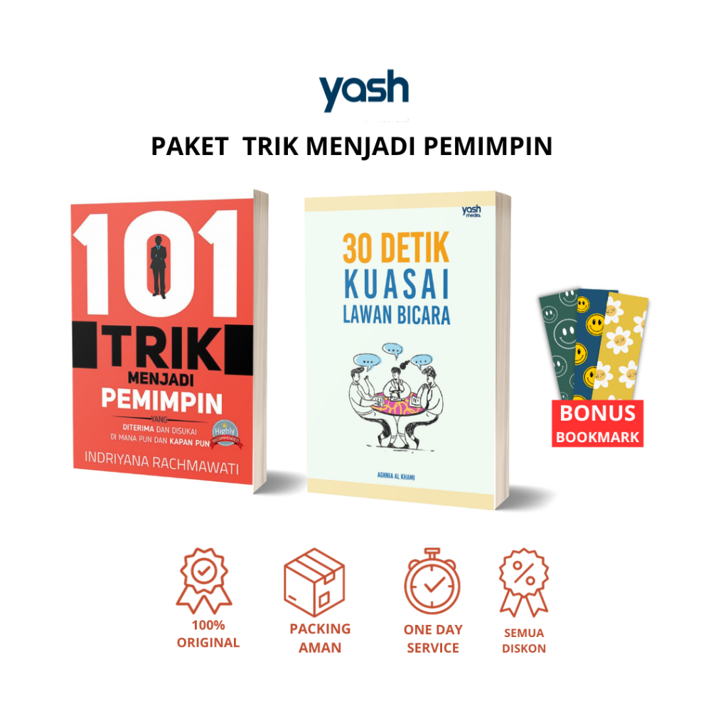 Jual Buku 101 Trik Menjadi Pemimpin Yang Diterima Dan Disukai Di Mana