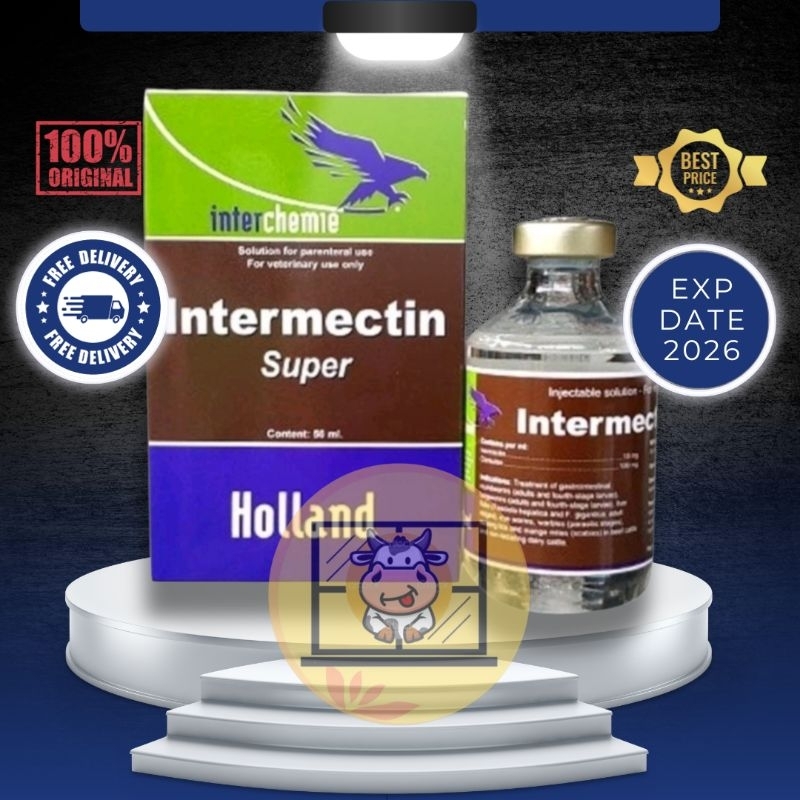 Jual Intermectin Super 50 ml Obat Ekto dan Endo parasit | Shopee Indonesia