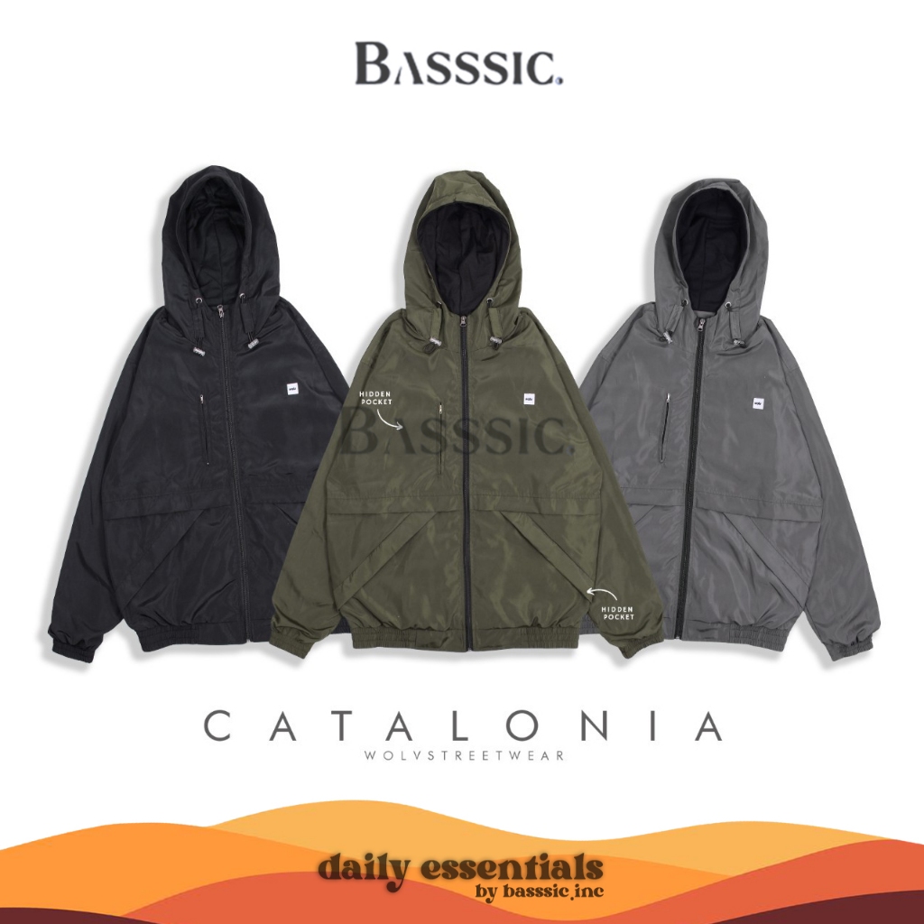 Jual Windbreaker Jaket - Outdor Jacket Catalonia - Original Premium ...