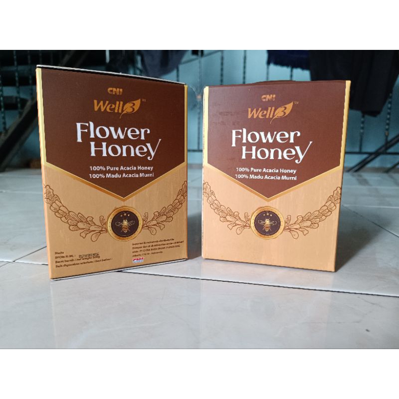 Jual CNI Well 3 Flower Honey 100% Pure Acacia Honey 500g | Shopee Indonesia