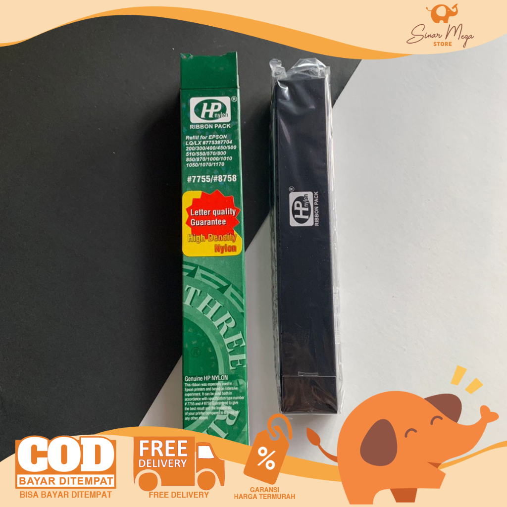 Jual HP Nylon Pita Cartridge LX 7755/8758 / Refill Ribbon Pack ORIGINAL ...