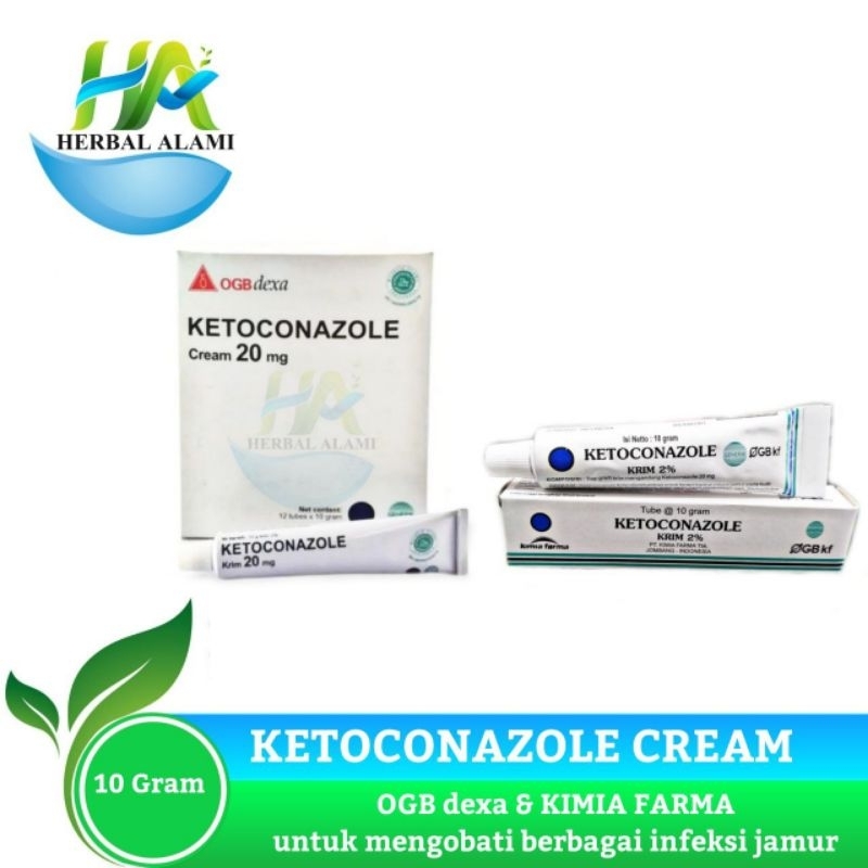 Jual Ketoconazole Cream 10gr / Kimia Farma / Ogb Dexa - Salep Gatal & Jamur | Shopee Indonesia