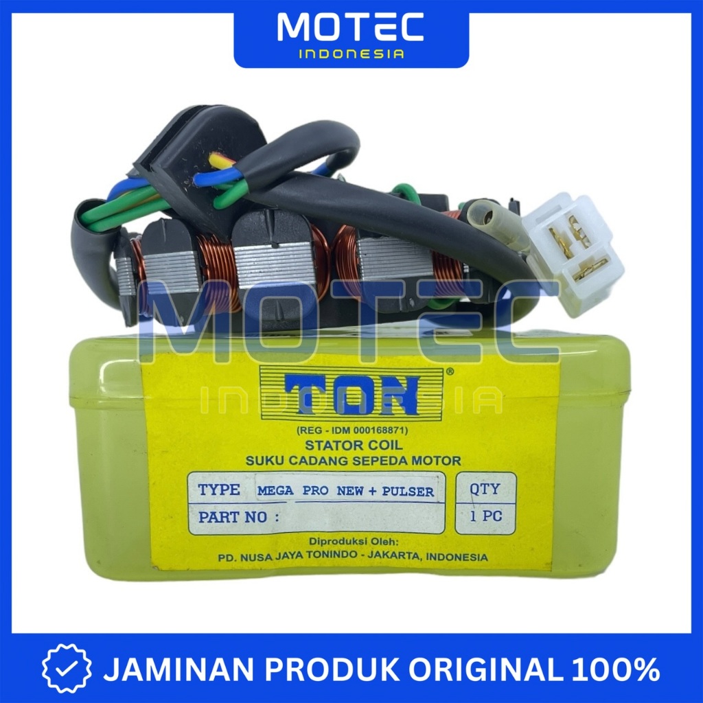 Jual Spull Spul Stator Assy Honda Mega Pro New Komplit Merk Ton Original | Shopee Indonesia