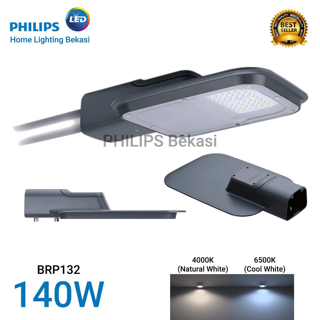 Jual Philips Brp132 Lampu Jalan Pju Led 140w Watt Led140 Nw Cw 220 240v