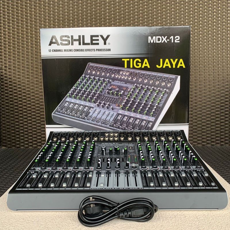 Jual Mixer Audio Ashley MDX 12 MDX12 12 Channel Original | Shopee Indonesia