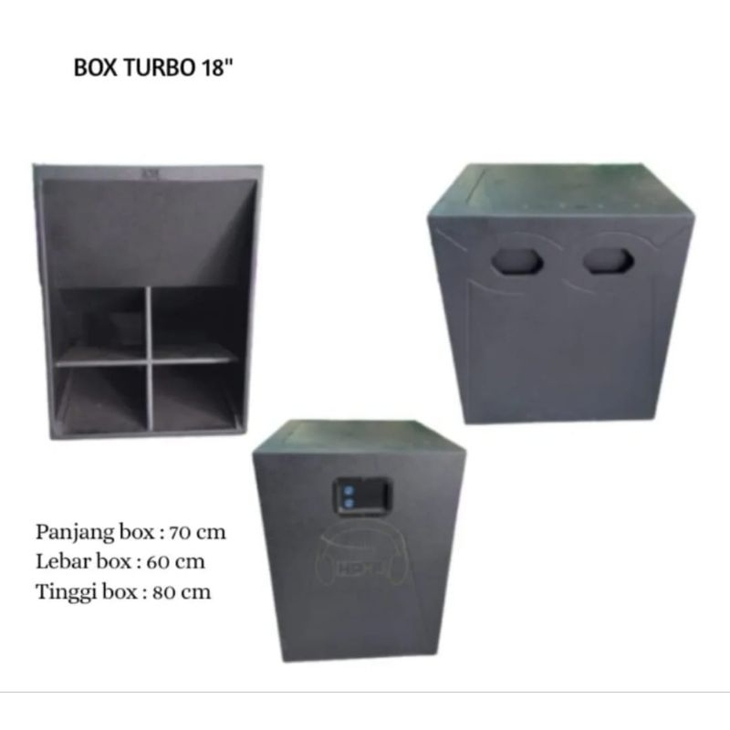 Jual Box Kosong Subwoofer Turbo 18 Inch Audio One Original ( HARGA BOX ...