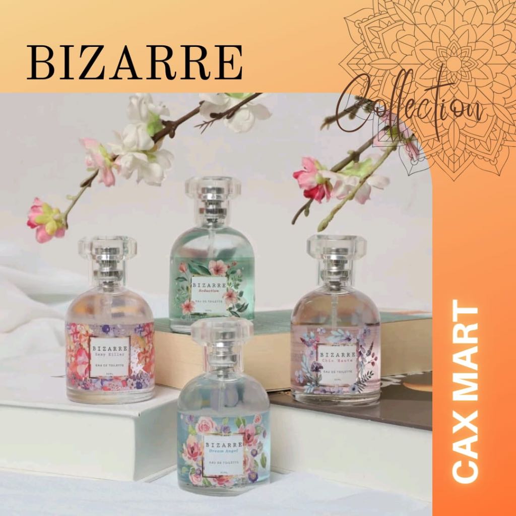 Jual BIZARRE Parfum Wanita Eau De Toilette 50ml BPOM | Shopee Indonesia