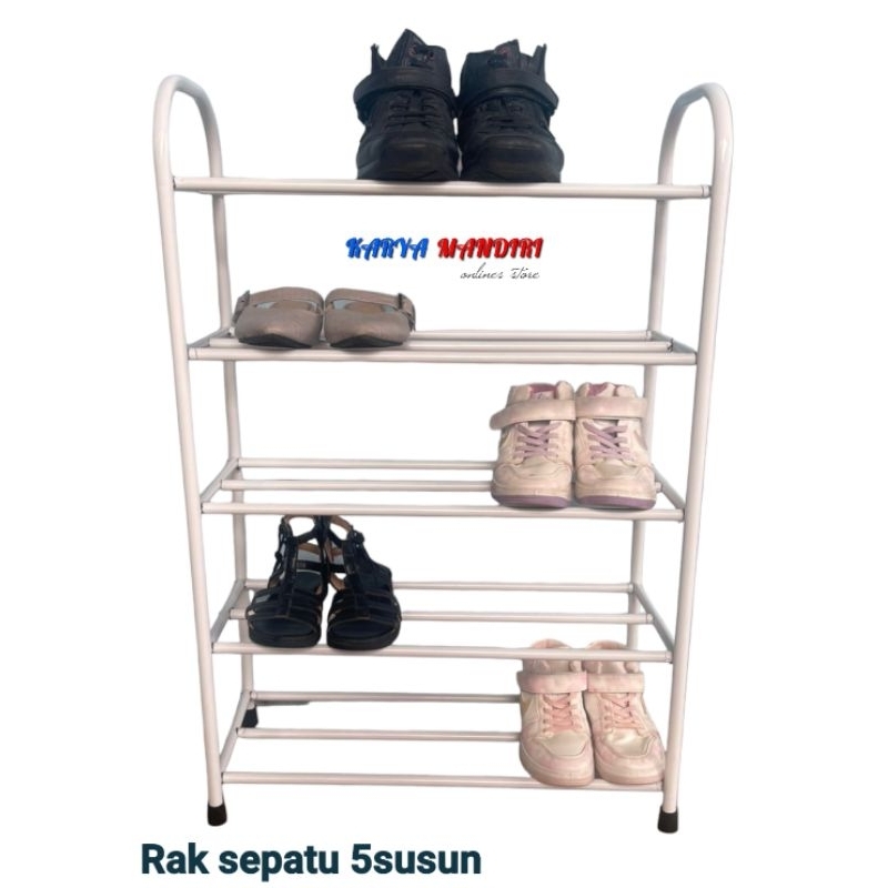 Jual Rak Sepatu tingkat/ rak sepatu kokoh/tempat sepatu sendal full ...