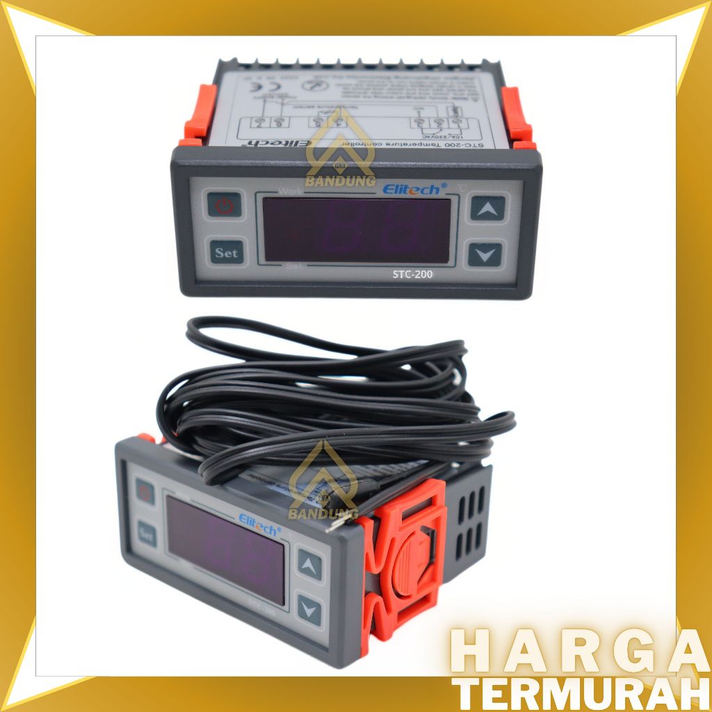 Jual THERMOSTAT STC-200A | TEMPERATURE CONTROL DIGITGAL STC200 A | PENGATUR SUHU COOL STORAGE ...
