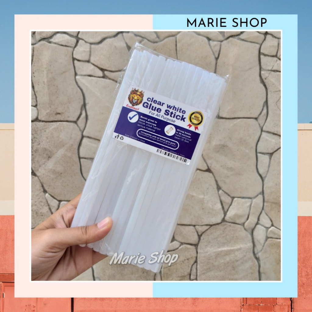 Jual ‼️ 250 GR ‼️ ISI LEM TEMBAK - REFILL GLUE STICK - LEM LILIN STICK ...