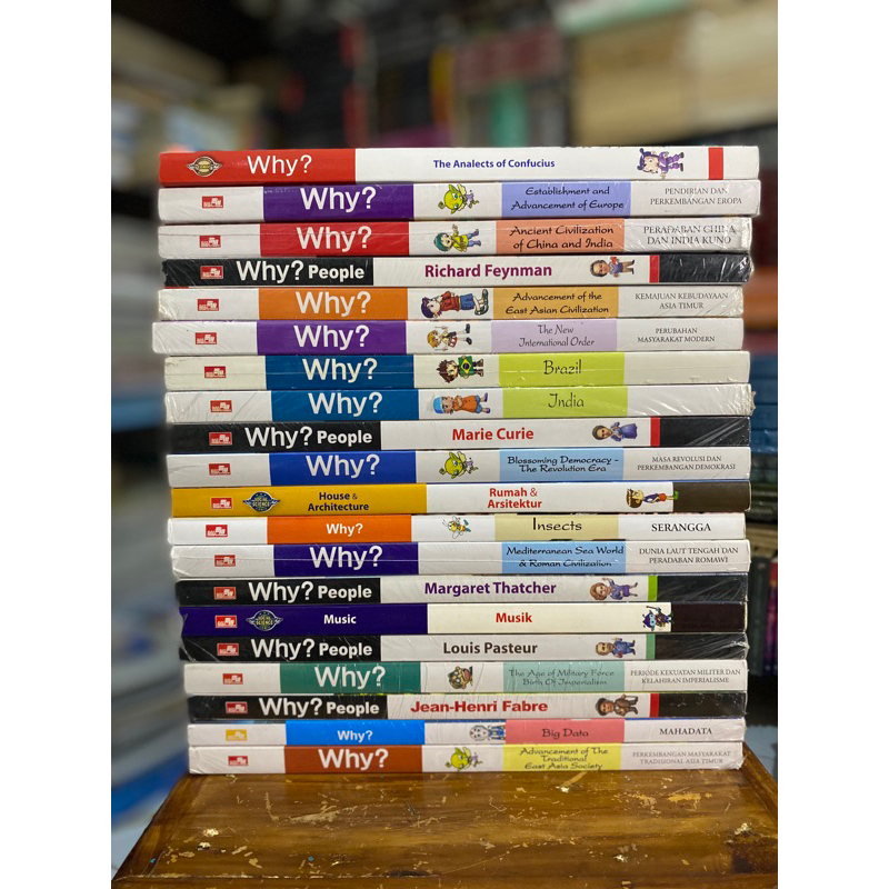 Jual Why? - Science Pengetahuan Umum (ORIGINAL) | Shopee Indonesia