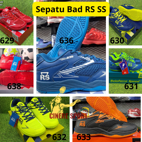 Jual Sepatu Badminton RS Reinforce Speed Super Series SS 629 630 631 ...