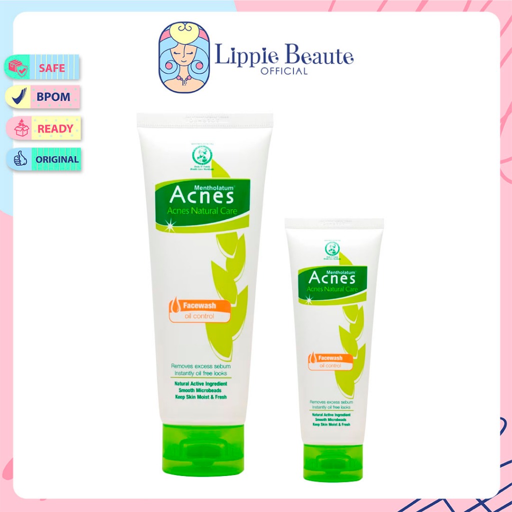 Jual ACNES - Facewash Oil Control 50g dan 100g | Shopee Indonesia
