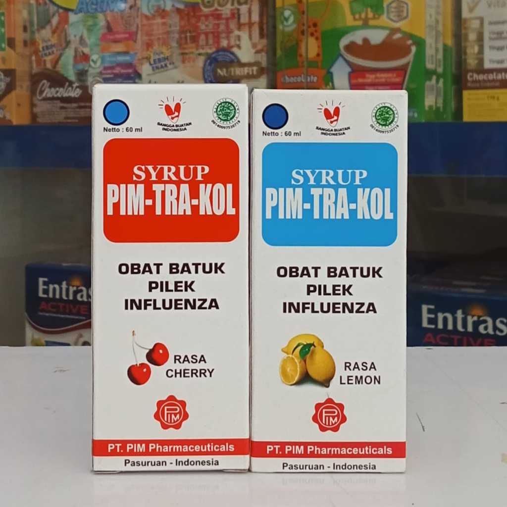 Jual PIMTRAKOL Sirup Obat Batuk Pilek Influenza 60ml | Shopee Indonesia