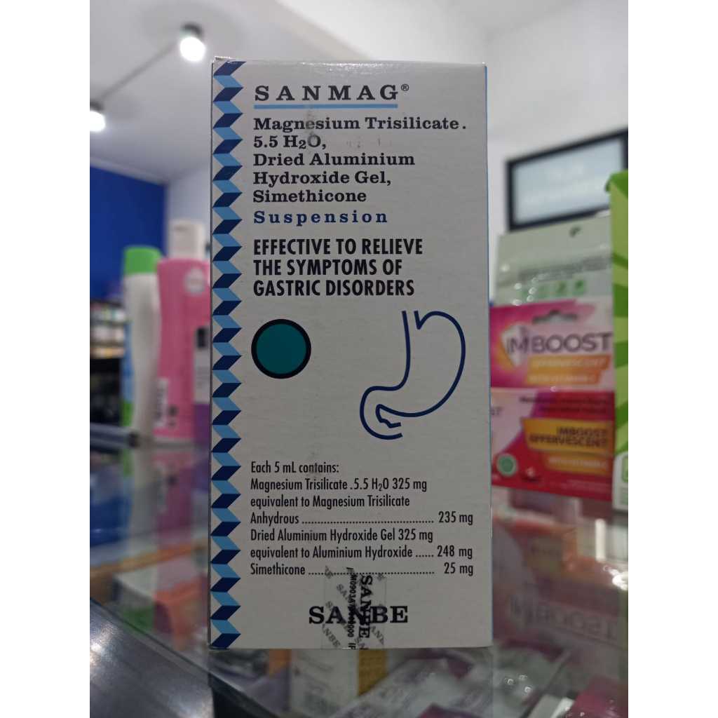 Jual SANMAG SUSPENSI 120ML | Shopee Indonesia