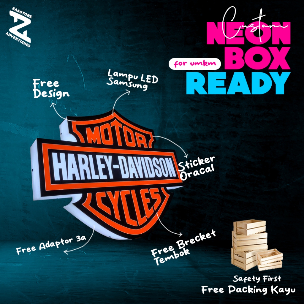 Jual Neon Box outdoor / indoor untuk usaha umkm | Shopee Indonesia