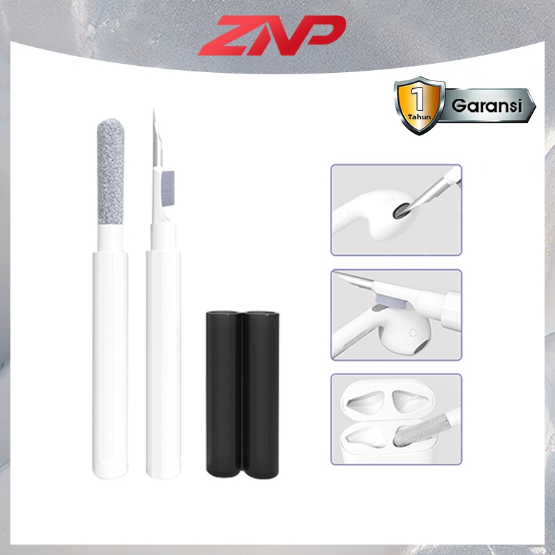Jual ZNP Multi cleaning pen headset cleaner earphone cleaning cell ...