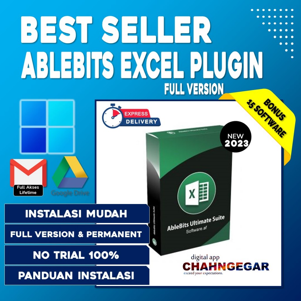 Jual Ablebits Ultimate Suite for Excel Business Edition 2024 Plugin ...