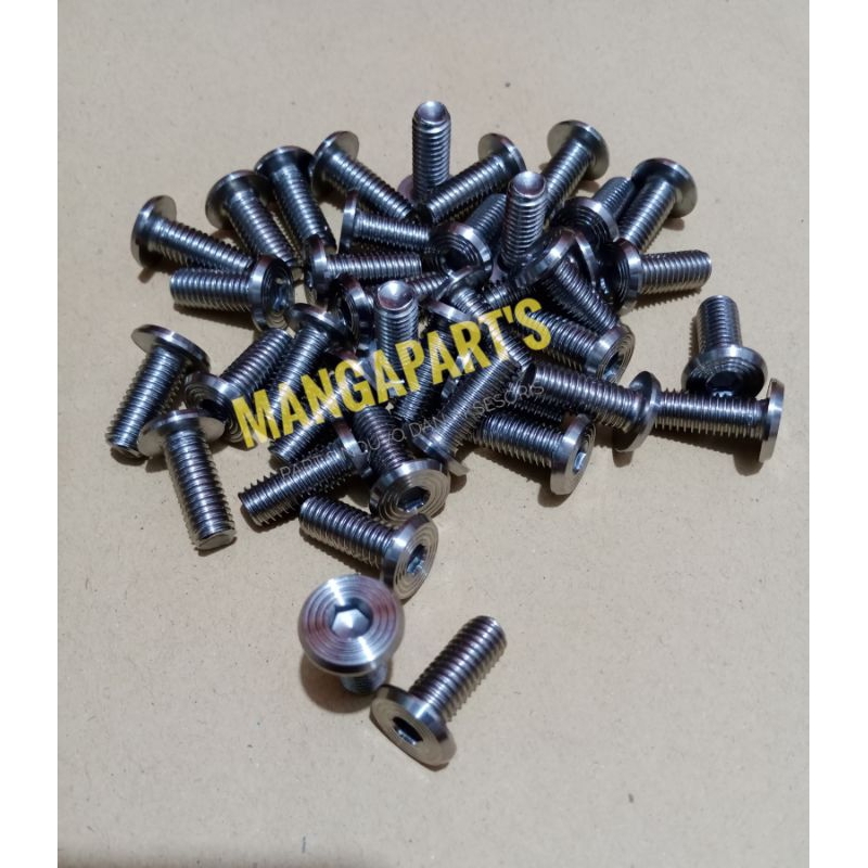 Jual Baut cakram yamaha stainless per biji baut disk baut disc yamaha ...