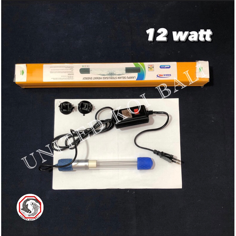 Jual LAMPU UV ULTRAVIOLET SAKKAI PRO 12 WATT UV LIGHT KOLAM IKAN ANTI LUMUT | Shopee Indonesia