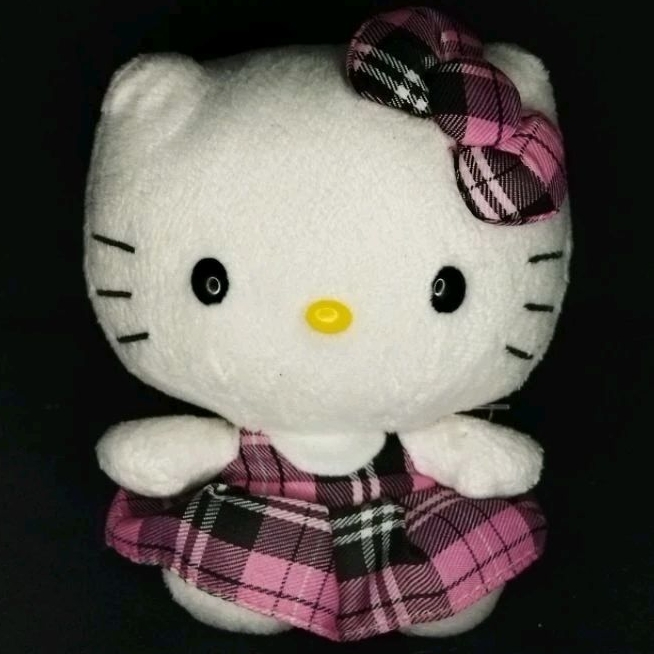 Jual Hello Kitty Kostum Kotak-Kotak Pink Ori Brand TY x Sanrio | Shopee ...