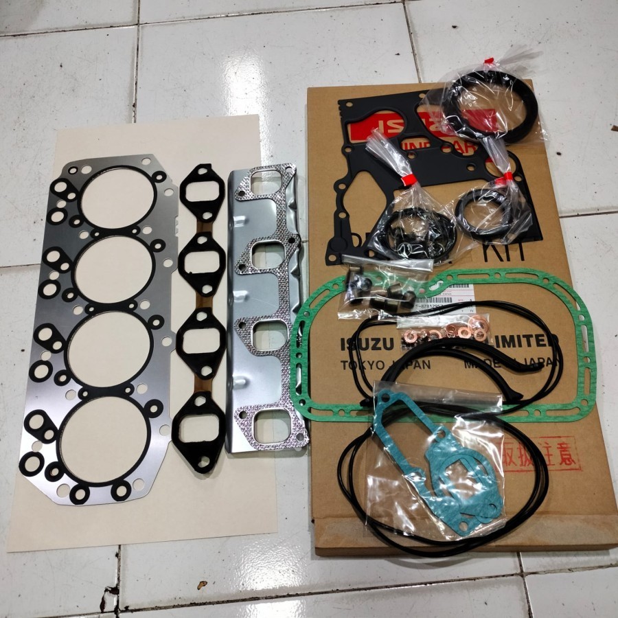 Jual SPARE PART PACKING GASKET FULL SET ENGINE ISUZU PANTHER 4JA1 OEM JAPAN PN: 5-87812957-0 ...