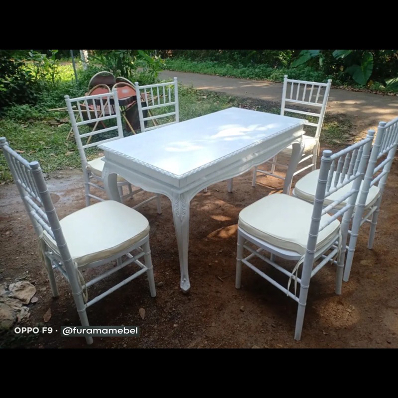 Jual Meja Akad Nikah Plus Kursi Tiffany Meja Akad Set Meja Akad Kayu ...