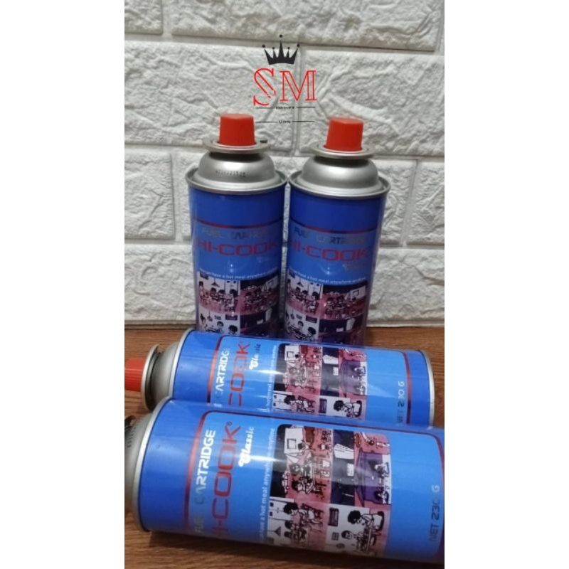 Jual Gas Portable gas mini gas camping +isi full cocok | Shopee Indonesia