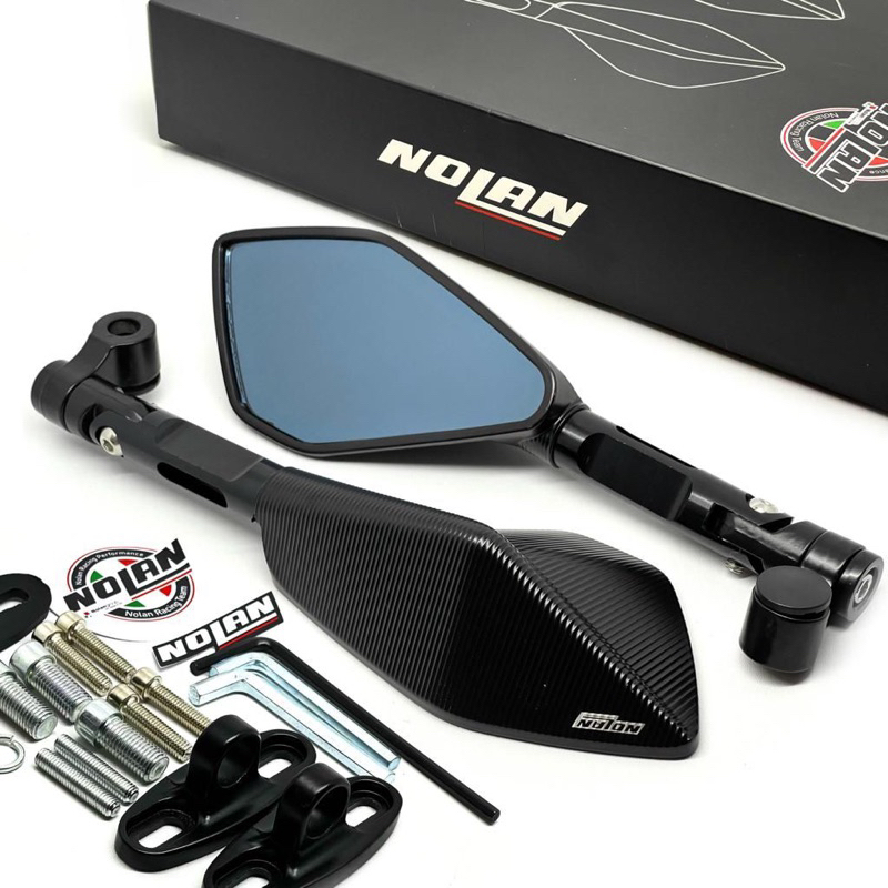 Jual Kaca Spion 3041 Nolan Original V5 Full CNC Variasi Universal Motor ...