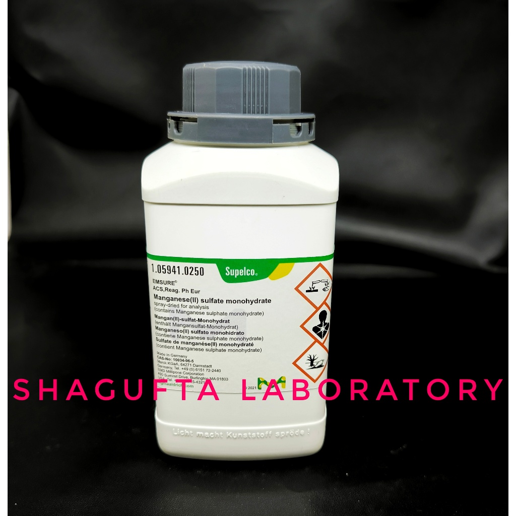 Jual MANGANESE II SULFATE MONOHYDRATE 50GR MERCK 105941 / MANGAN II ...
