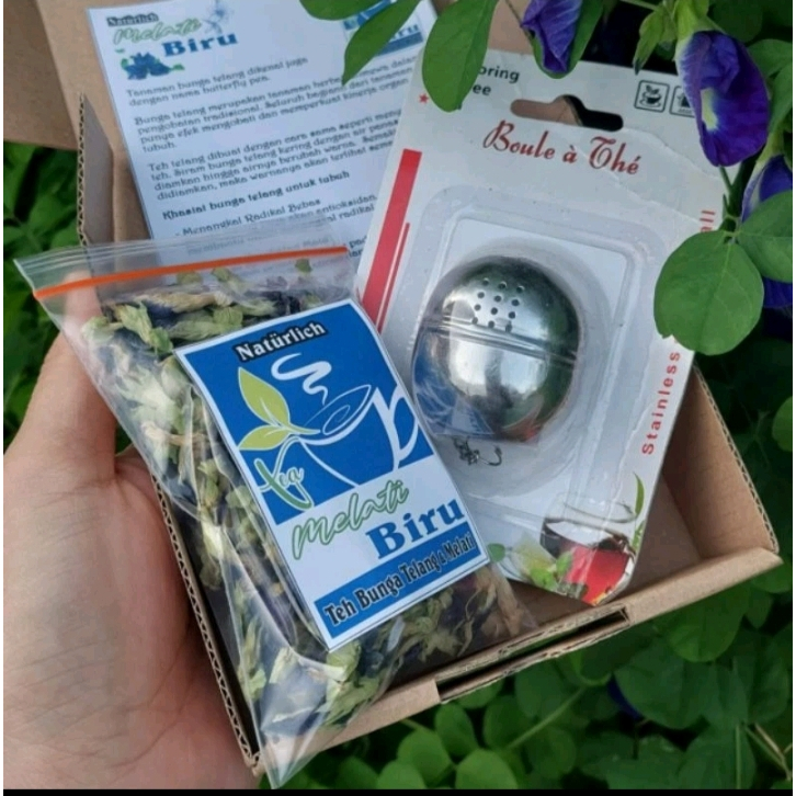 Jual Teh Bunga Melati Biru dan Alat Celup Teh | Shopee Indonesia