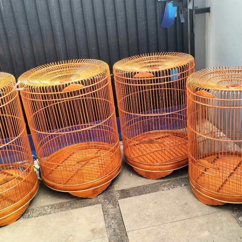 Jual SANGKAR BURUNG REPLIKA BNR SANGKAR MURAI WARNA COKLAT,HITAM,DAN ...
