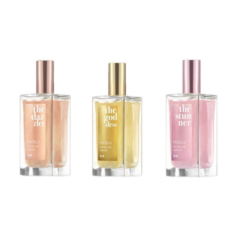 Jual ok_ngeng (ORI) PUCELLE Eau De Luxe Parfume 50ML || Botol Kaca ...