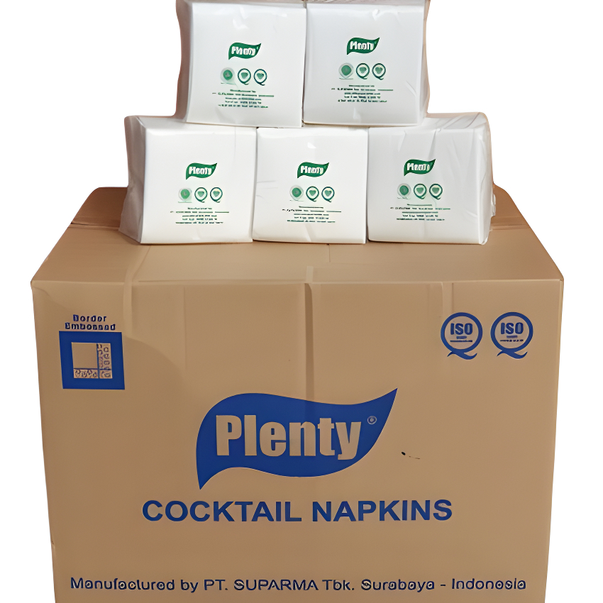 Jual PLENTY COCKTAIL NAPKIN FULL EMBOSS BLUE | Shopee Indonesia