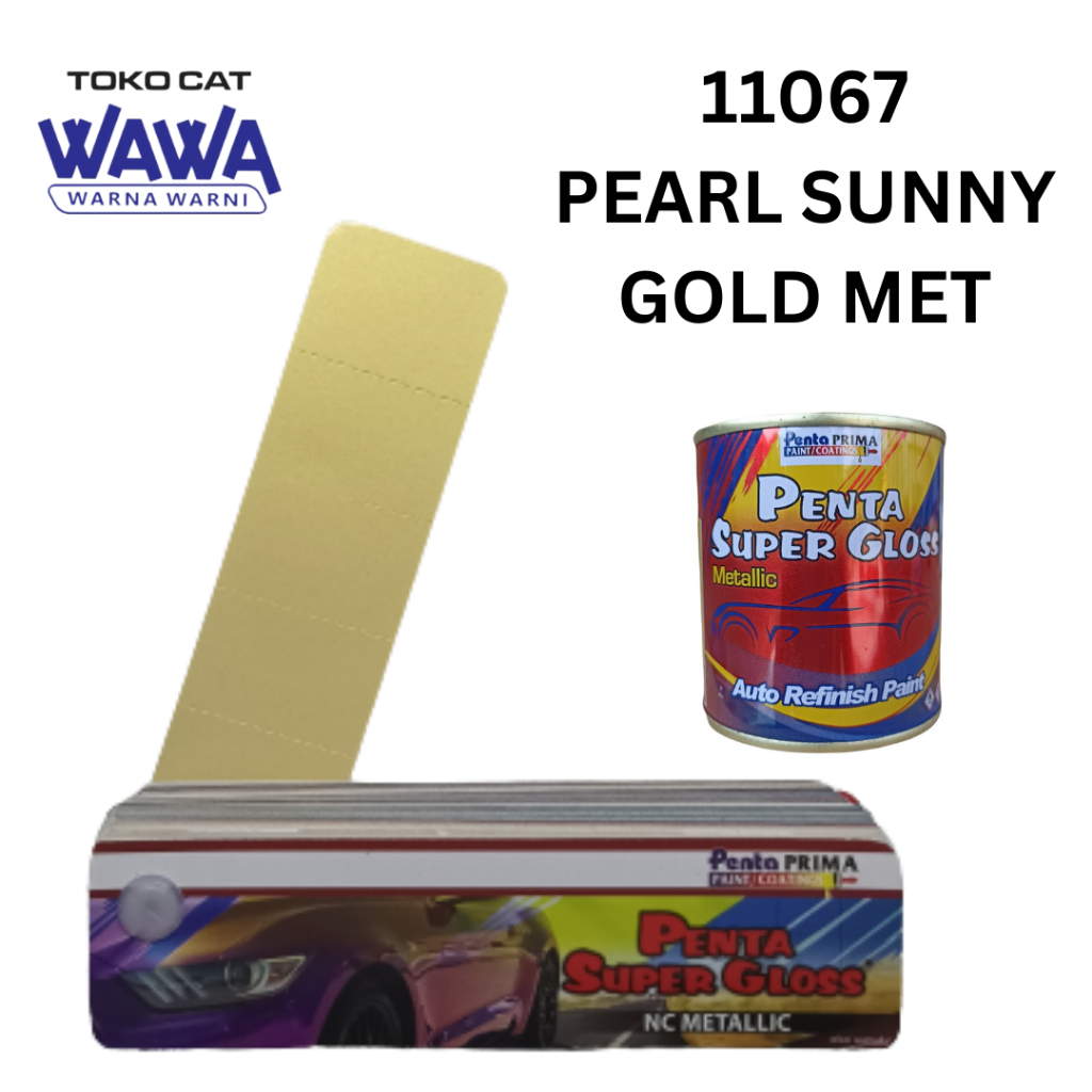 Jual Cat Duco Penta Super Gloss nc metallic PEARL SUNNY GOLD MET 11067 ...