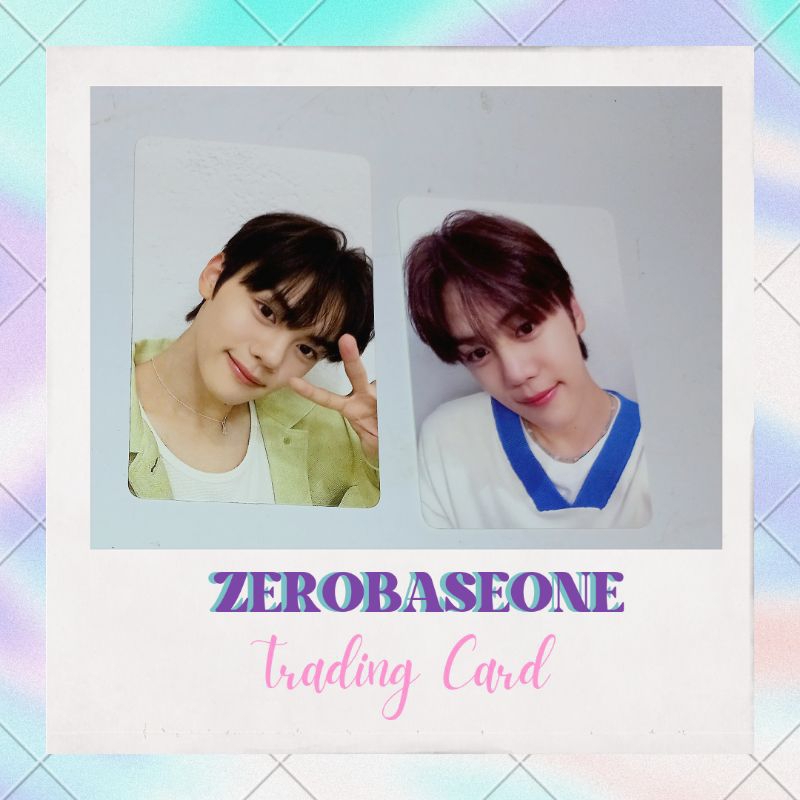 Jual Photocard PC Zerobaseone ZB1 KimGyuvin Ricky Bringgreen Album Youth in the shade Md Fancon ...