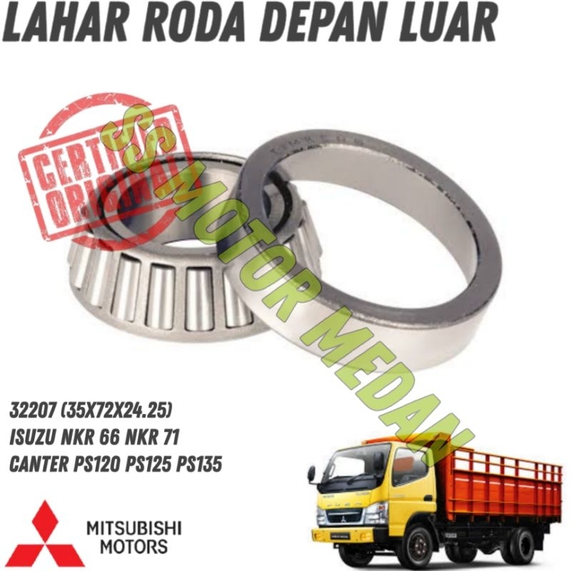 Jual LAHAR RODA DEPAN LUAR CANTER PS120 PS125 PS135 ISUZU ELF 32207JR ...