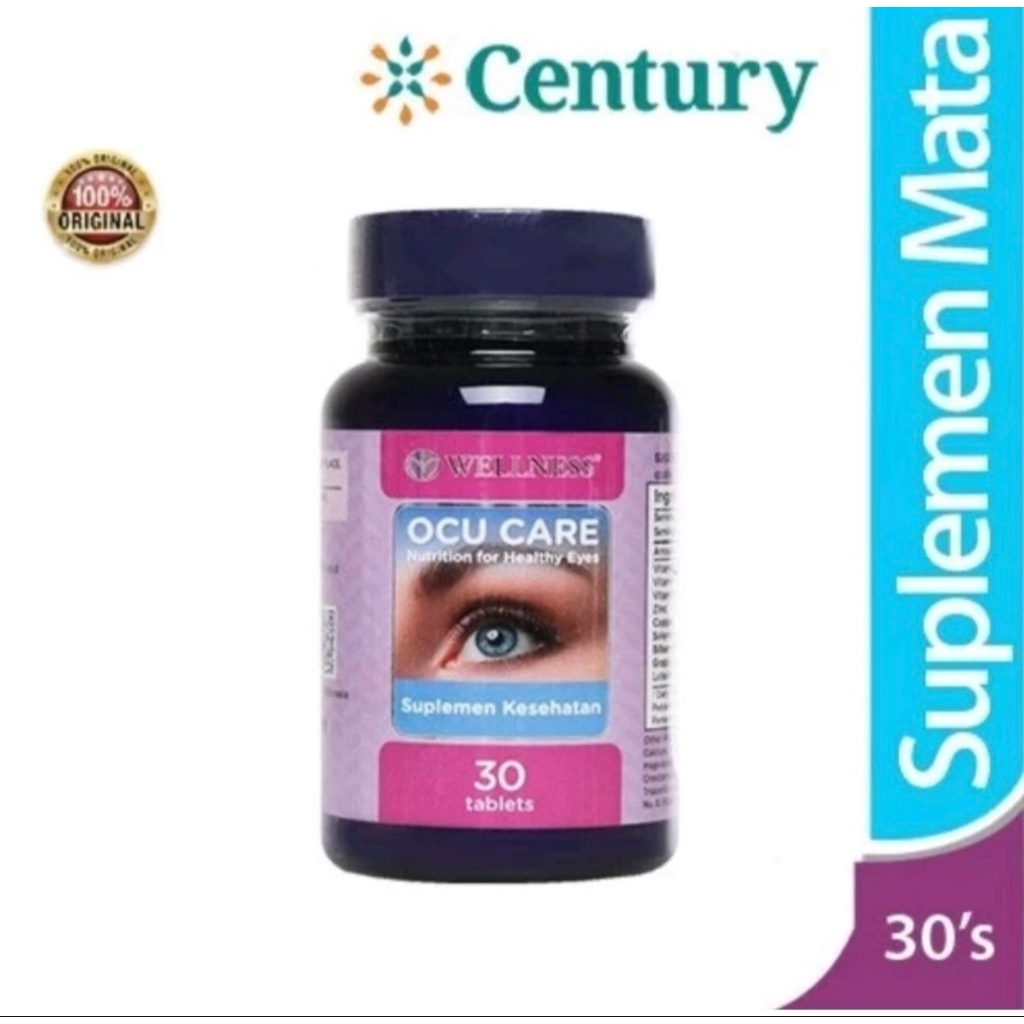 Jual Wellness Ocu Care 30 Tablet/vitamin mata/suplemen kesahatan mata ...
