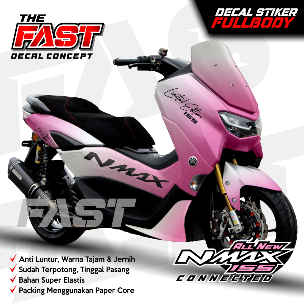 Jual BISA COD Decal Sticker Yamaha Nmax 155 New Fullbody Bunglon Decal ...