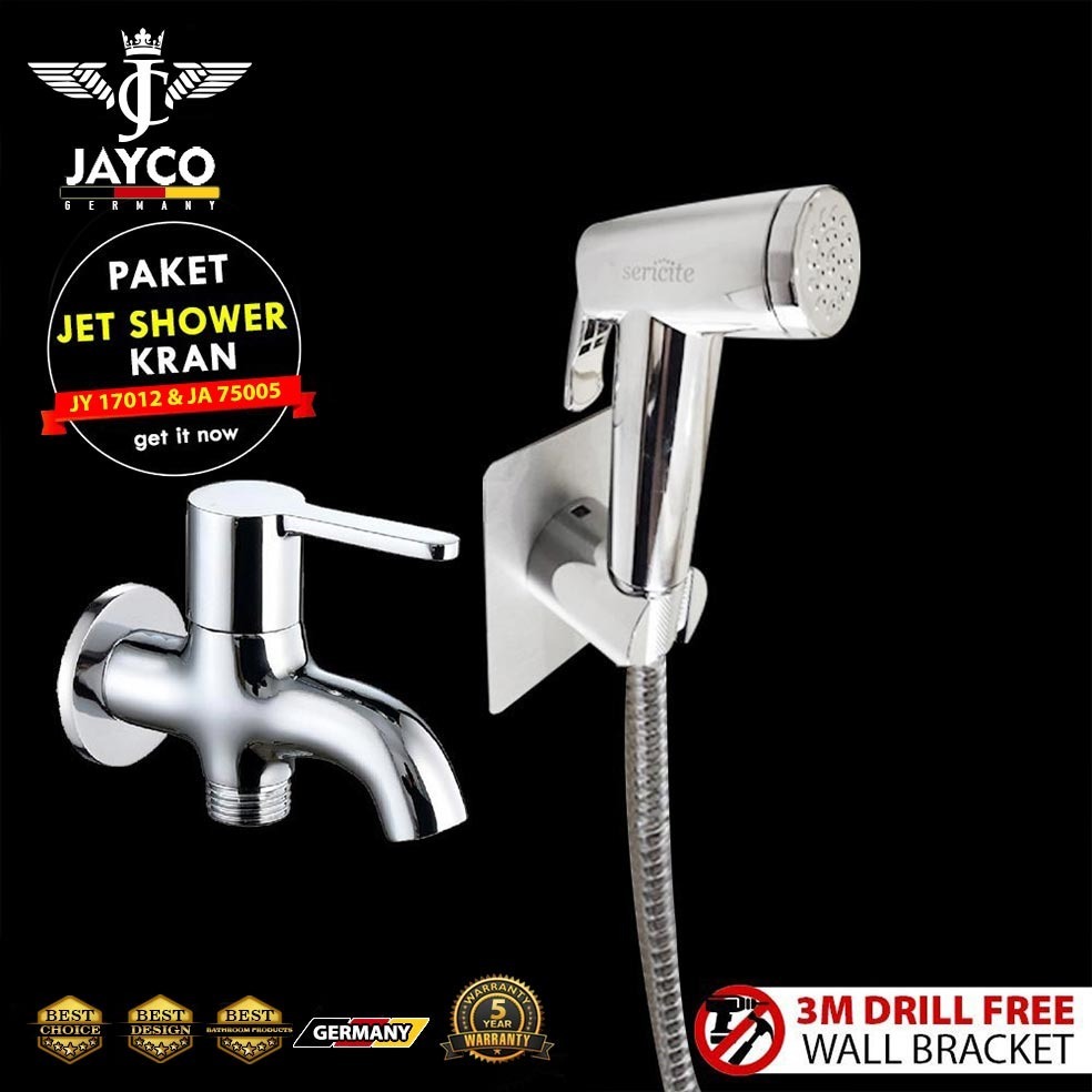 Jual JAYCO Jet Shower Toilet Bidet Wc Kran Kloset (Paket) | Shopee ...